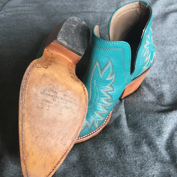 Ariat | Shoes | 75b Turquoise Ariat Dixie Booties | Poshmark